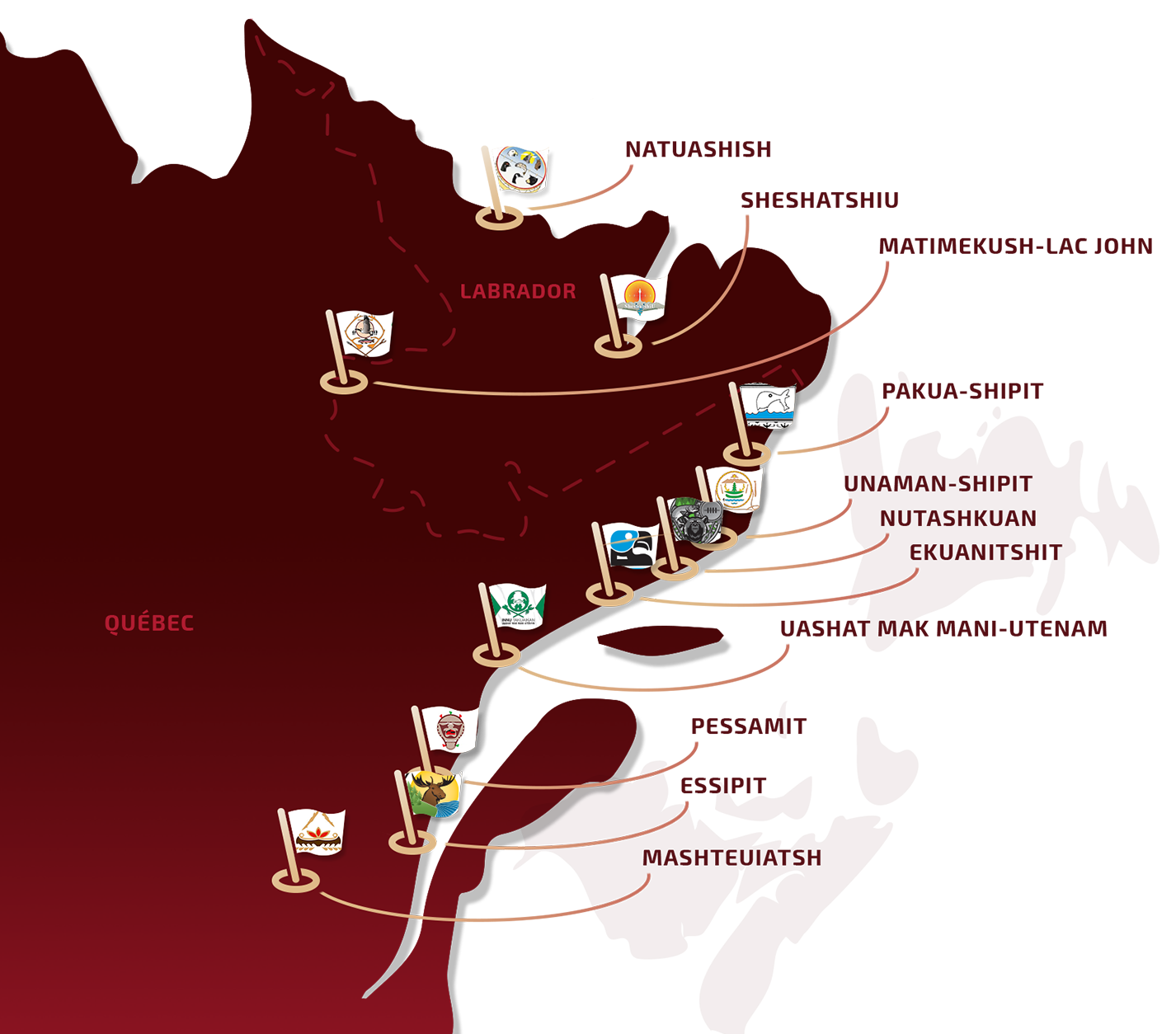 Une Nouvelle Carte Du Nitassinan Pour Apprendre Lhistoire Innue Projet
